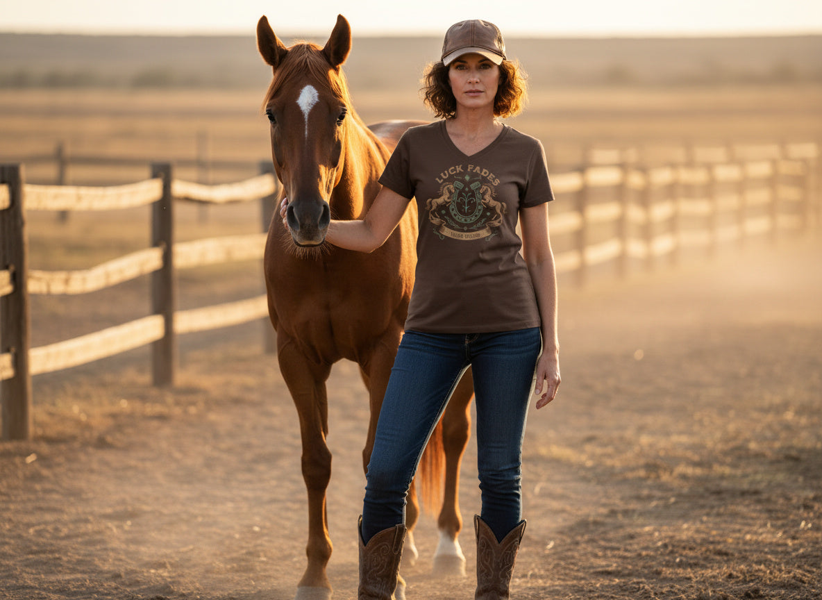 luck fades , valor stands – Valor Ranch Wear